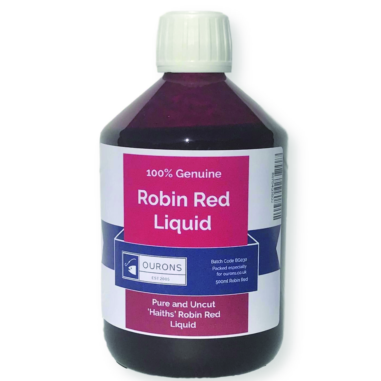500ml Robin Red With Garlic Pure Bait Liquid – Ourons Ltd